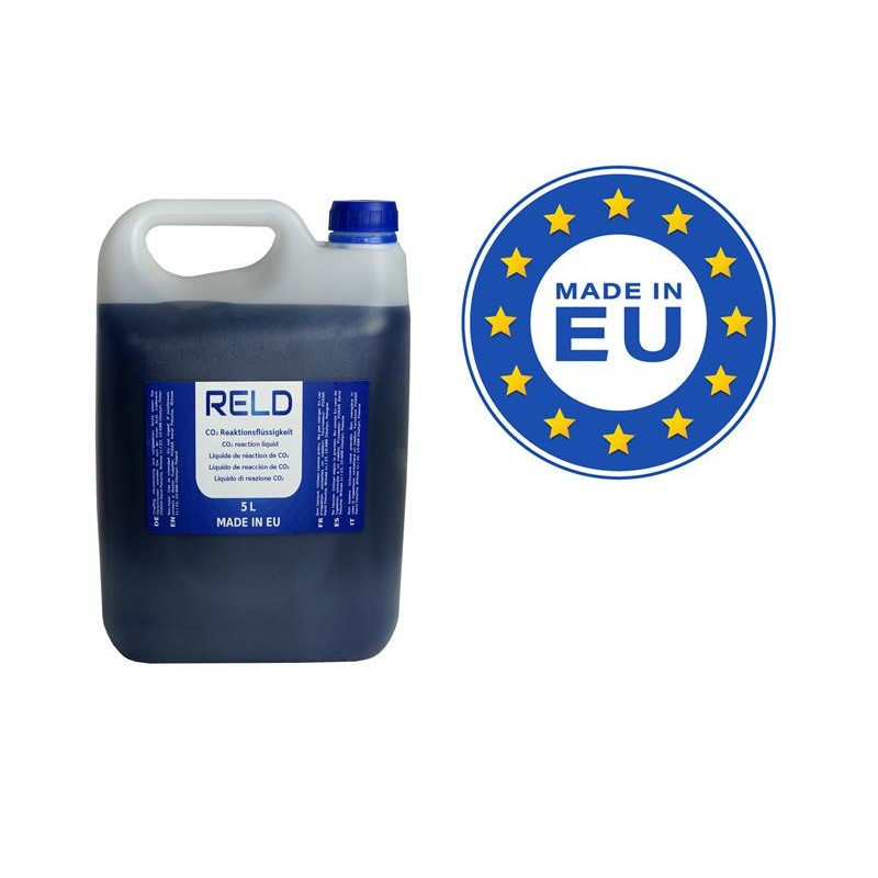 RELD CO2 Reaction Liquid 5L - Precise Leak Detector for Cooling Systems