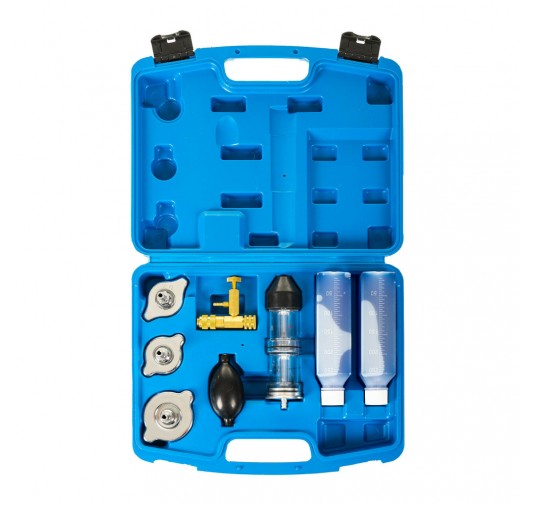 Cooling System Leak Tester | Testing Device and 100 ml Reaction Liquid