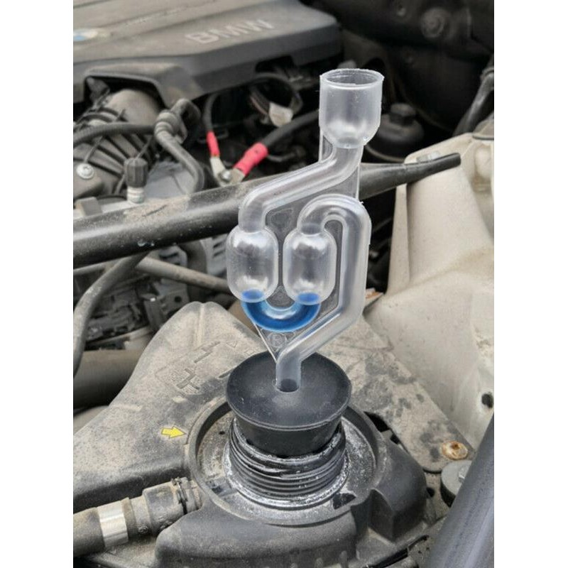 Cooling System Leak Tester | Testing Device and 100 ml Reaction Liquid